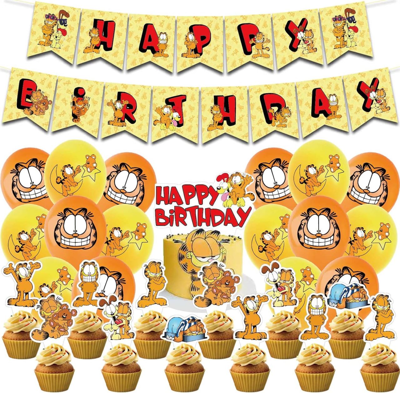 Garfield Party Supplies - Fabulous Party Shop
